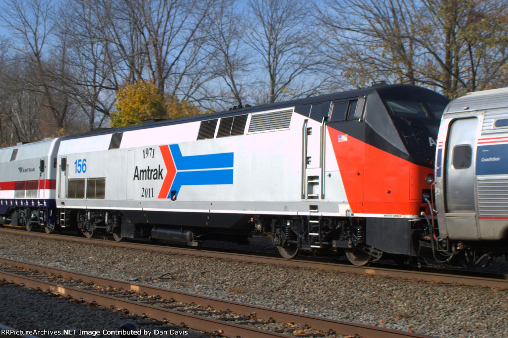 Amtrak P42DC 156 "Phase I" on 803/064